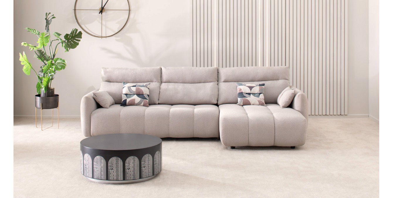 Minkštas kampas | AMBER | Magrės baldai