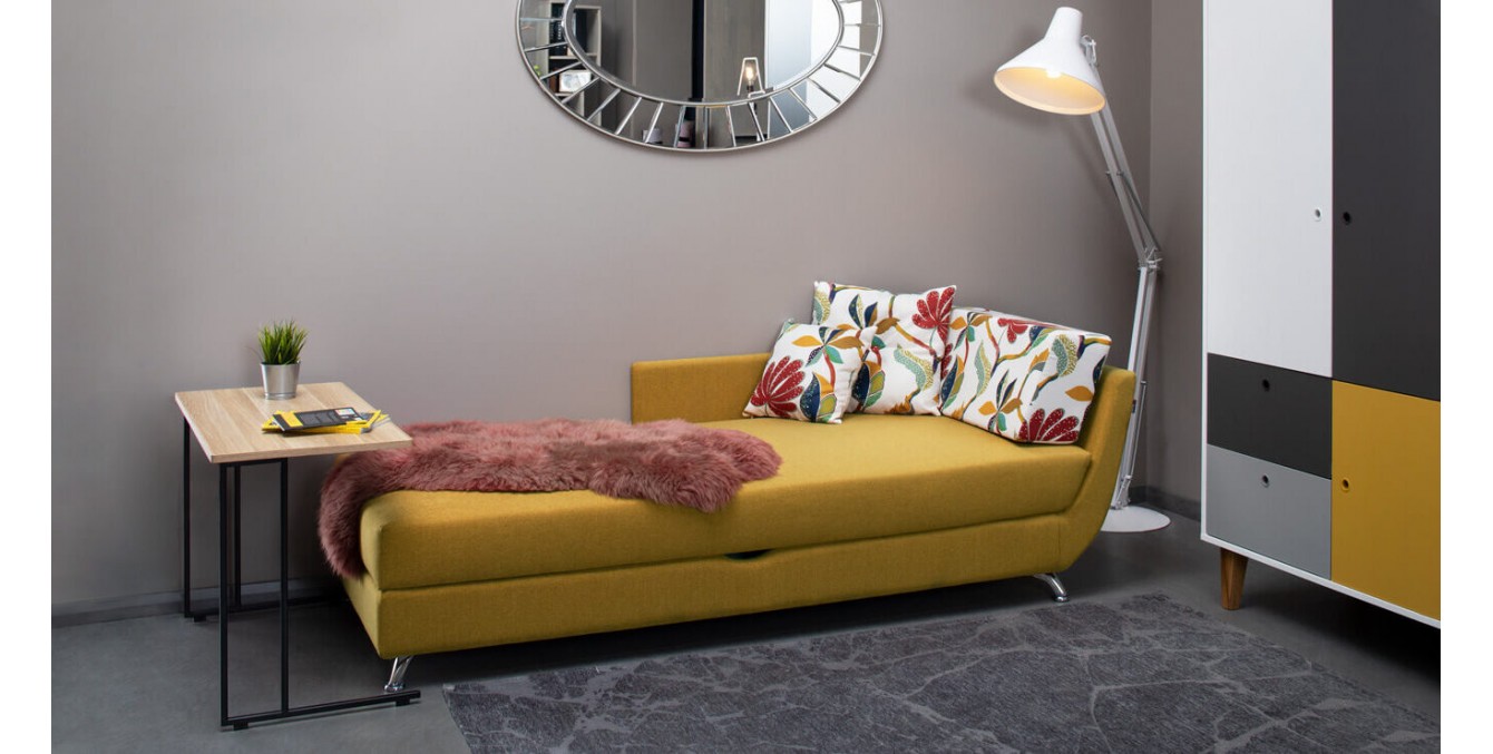 Kušetė MANGO su patalynės dėže | Magrės baldai