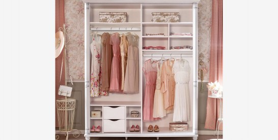 Spinta | ROMANTIC trijų durų | Magrės baldai