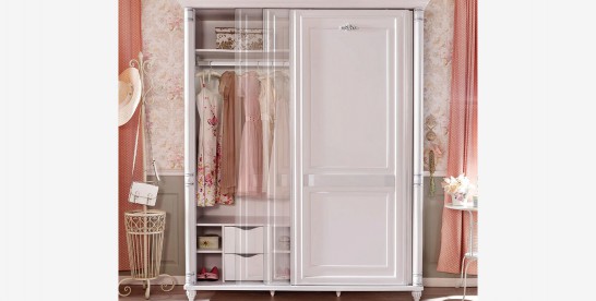 Spinta | ROMANTIC su stumdomomis durimis | Magrės baldai