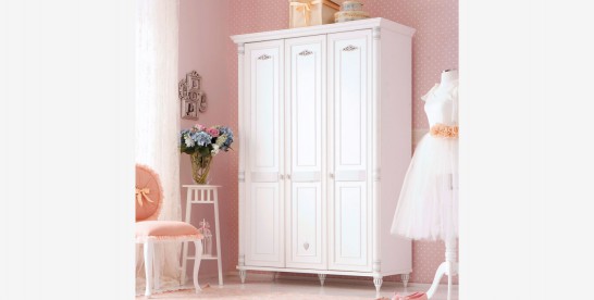 Spinta | ROMANTIC trijų durų | Magrės baldai