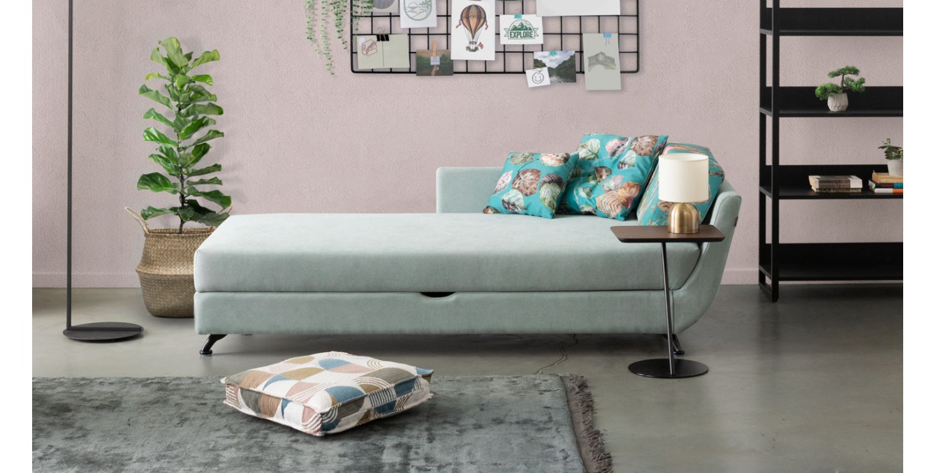 Kušetė MANGO su patalynės dėže | Magrės baldai