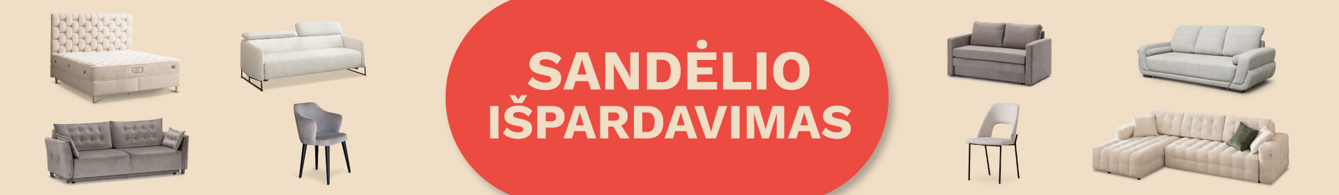 Visi išparduodami baldai - Puslapis 6 | Magrės baldai